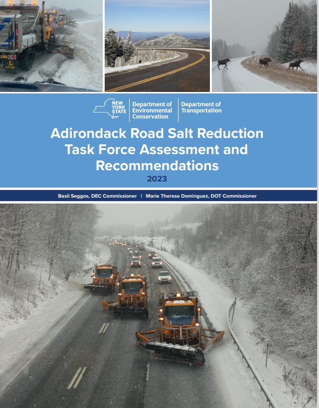 Adirondack Road Salt Reduction Task Force Assessment and Recommendations - WIT Advisers